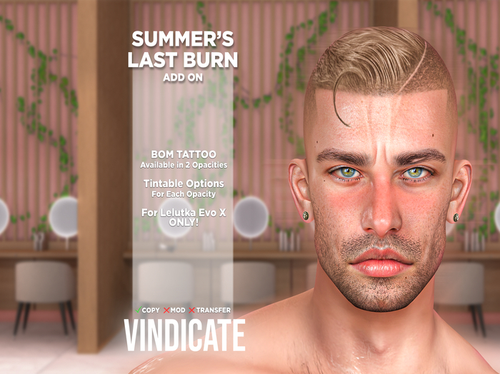 Second Life Marketplace - [VINDICATE] - Summer's Last Burn BOM